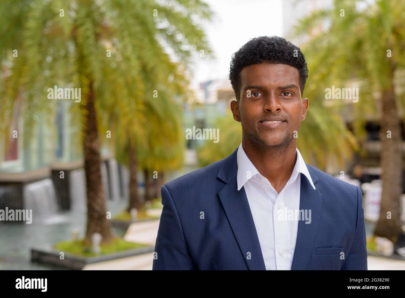 Horizontal portrait happy african hi-res stock photography and images ...