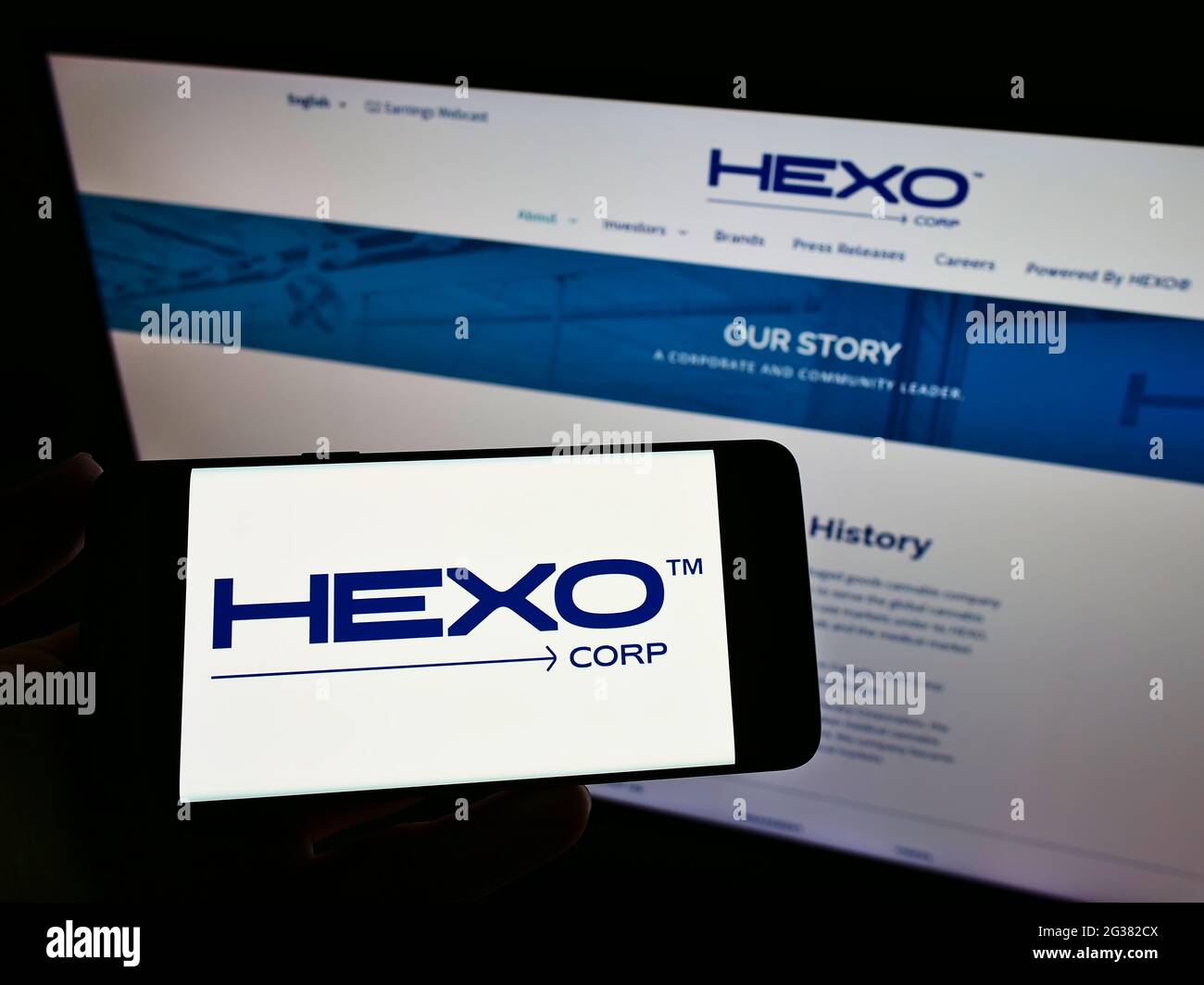 Hexo logo hi-res stock photography and images - Alamy