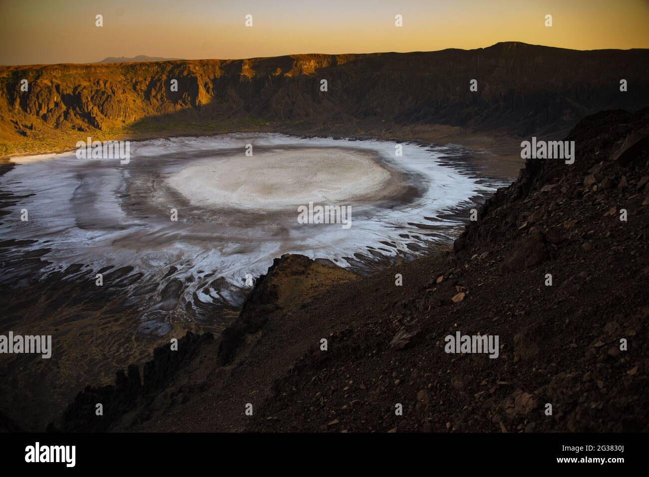 The Al Wahbah crater is a volcanic crater, which is about 250 ...