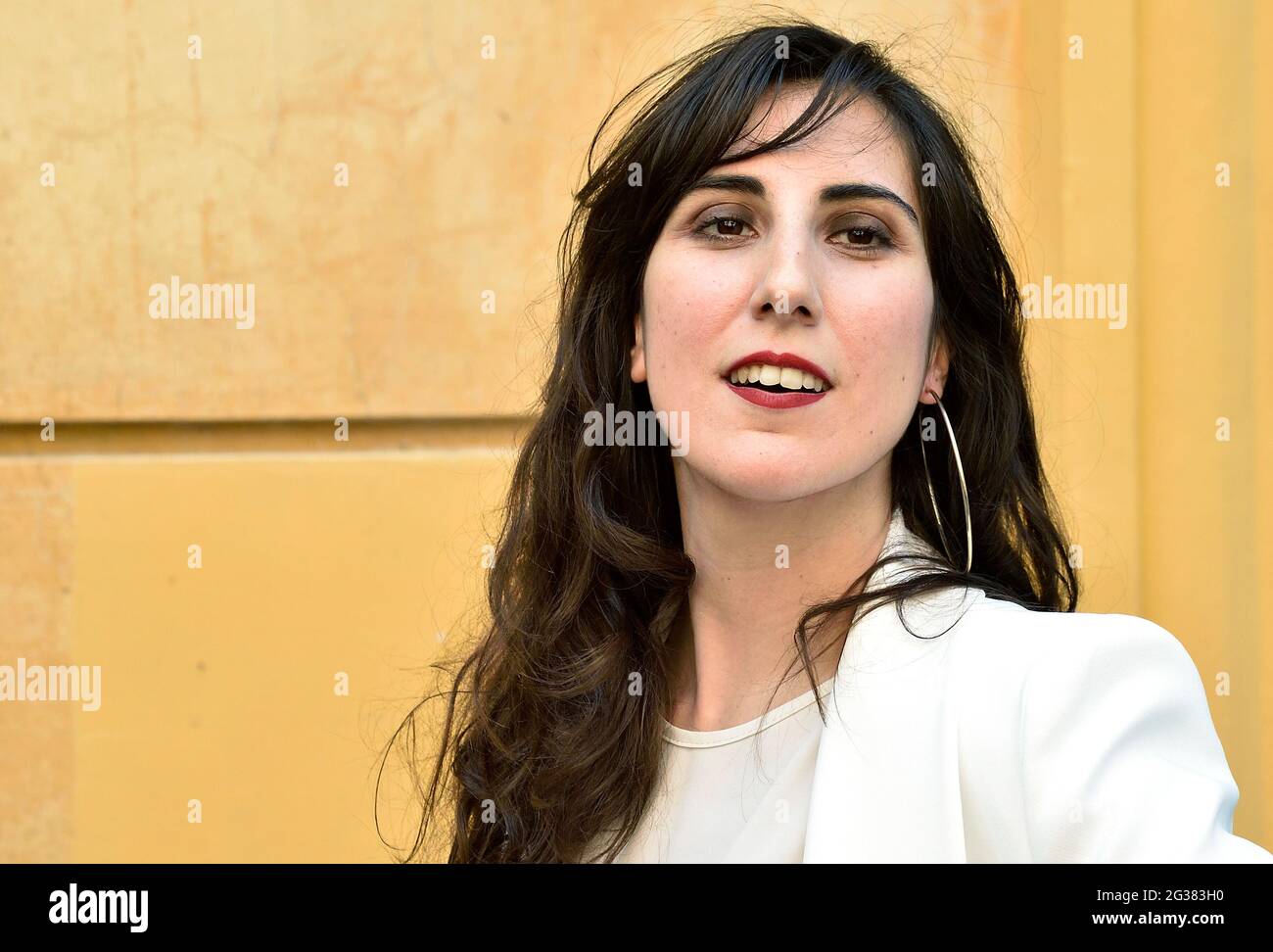 Rome, Italien. 14th June, 2021. The Italian actress Elena Gigliotti ...