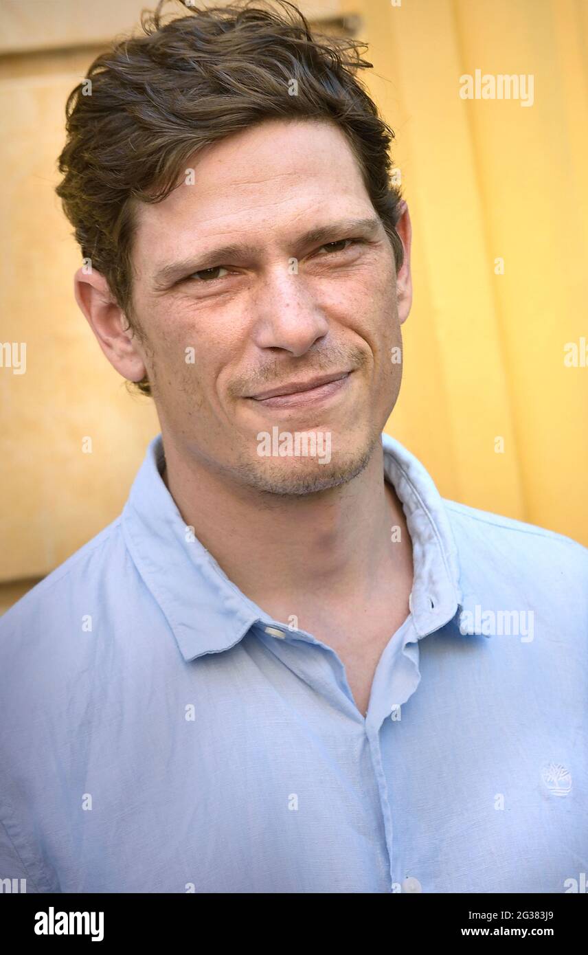 The Italian actor Matteo Martari during the photocall of the film The ...