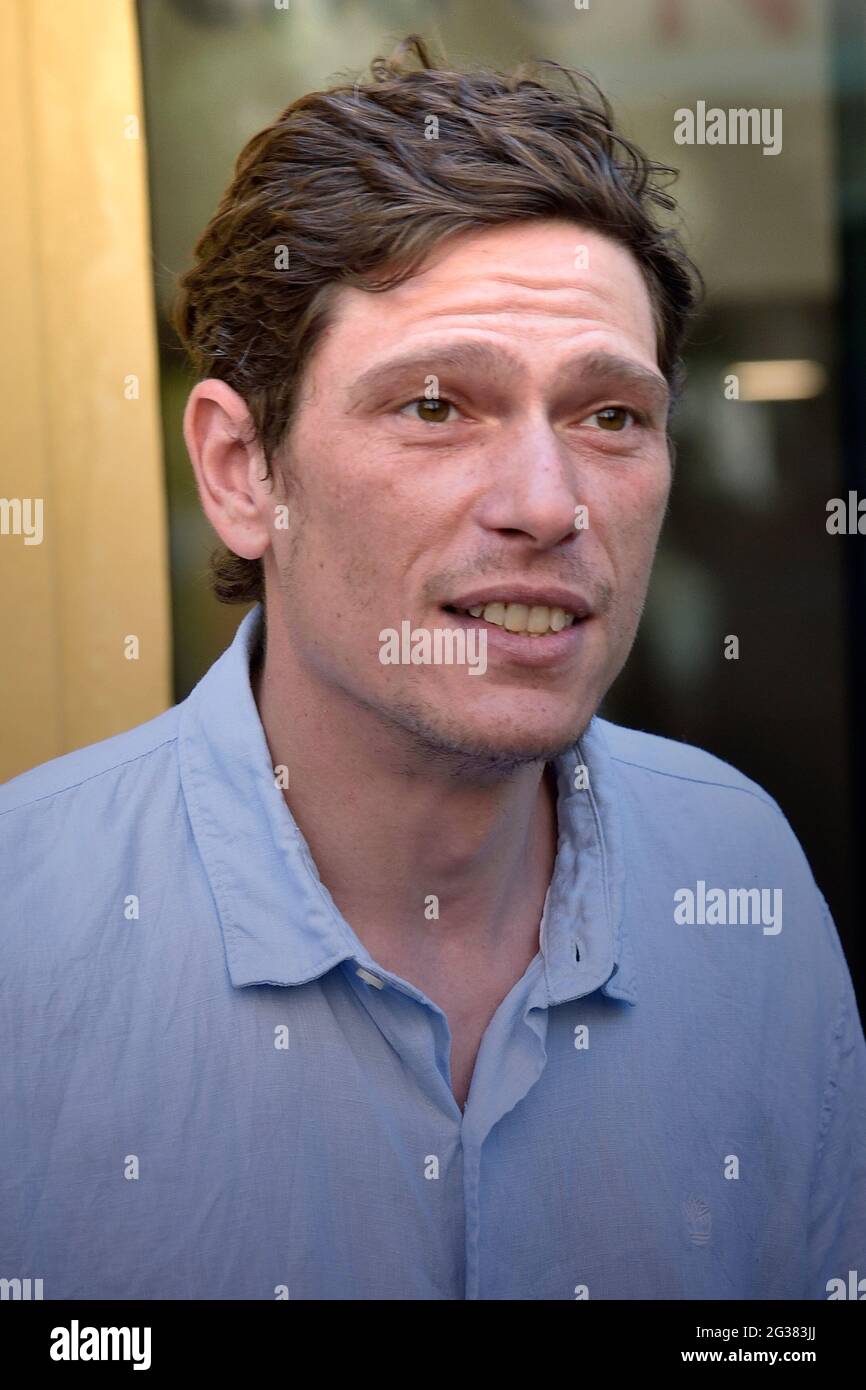The Italian actor Matteo Martari during the photocall of the film The ...