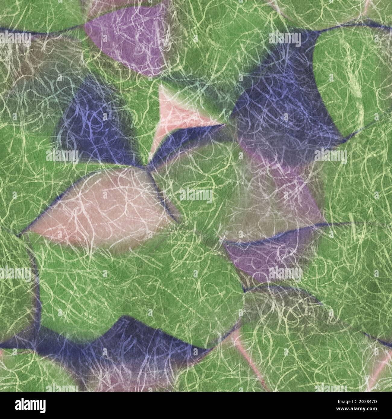 Seamless abstract blobs of color paper texture Stock Photo - Alamy