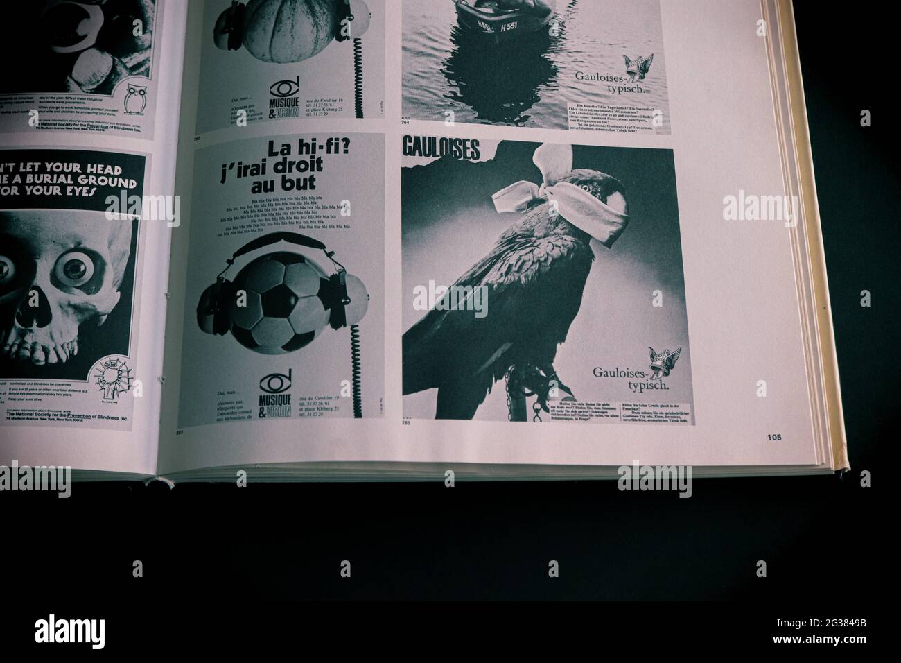 Vintage book page poster hi-res stock photography and images - Alamy