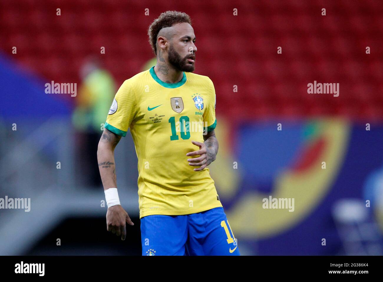 13th June 2021; Mane Garrincha Stadium, Brasilia, Distrito Federal ...