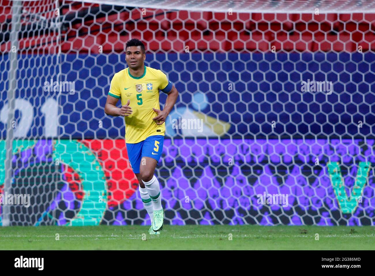 13th June 2021; Mane Garrincha Stadium, Brasilia, Distrito Federal ...