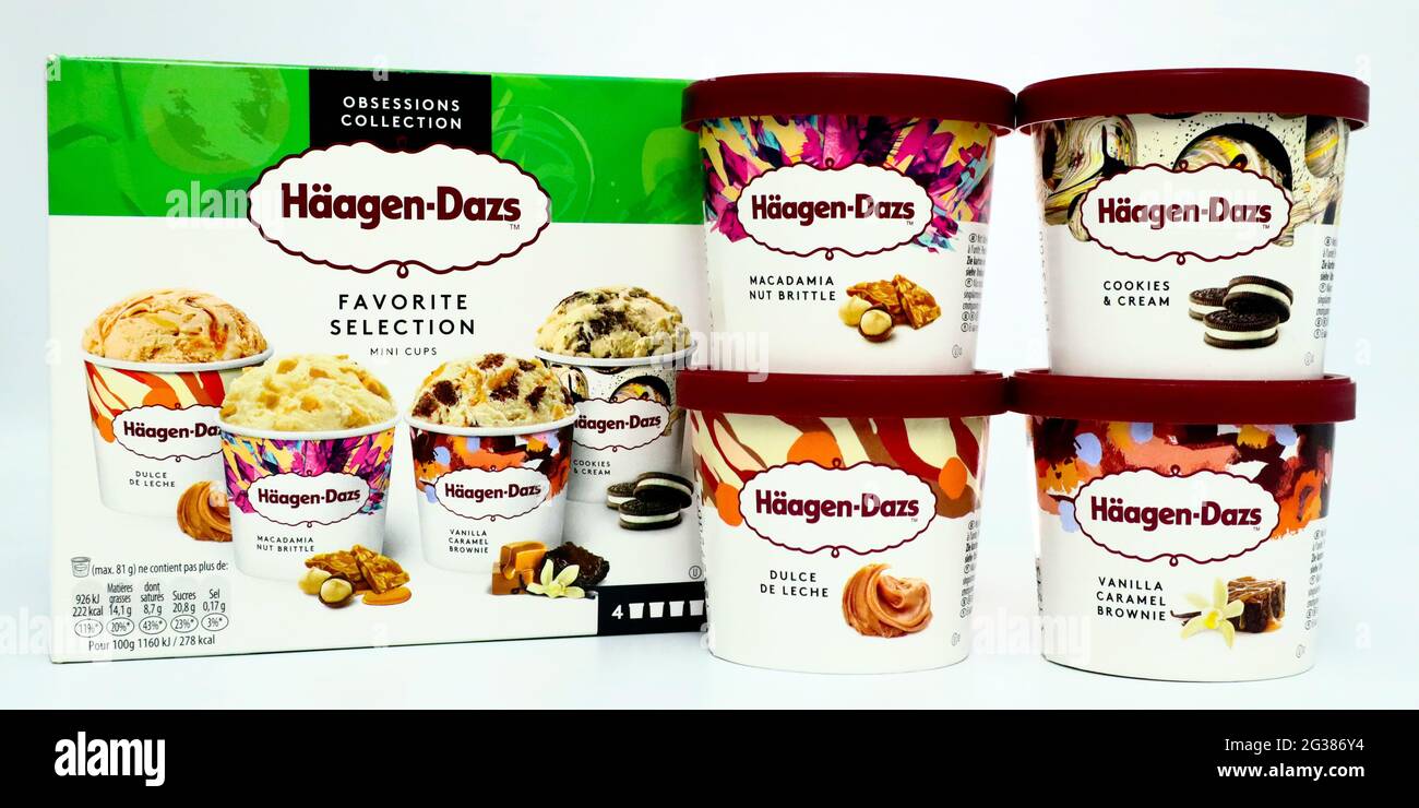 Haagen-Dazs Ice Cream. Haagen-Dazs is a brand of General Mills, Inc ...
