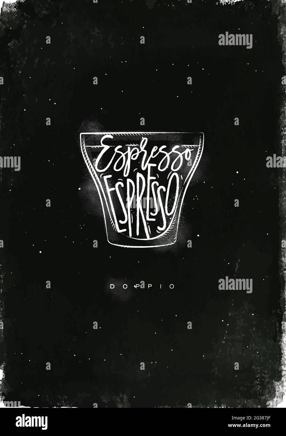 Doppio vector vectors hi-res stock photography and images - Alamy