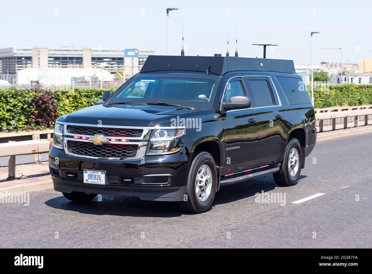 Presidential Motorcade Suburban