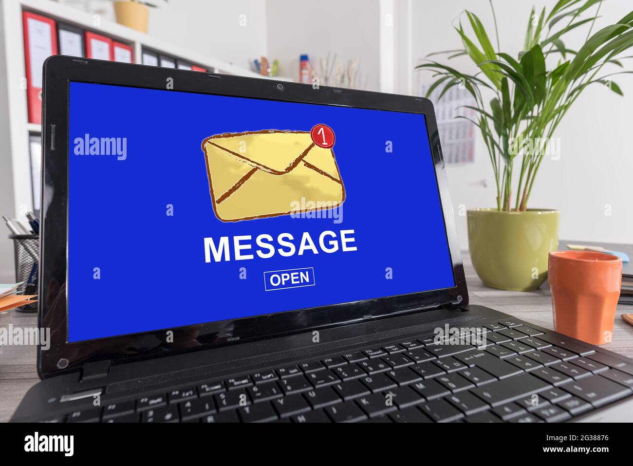 Incoming new messages hi-res stock photography and images - Alamy
