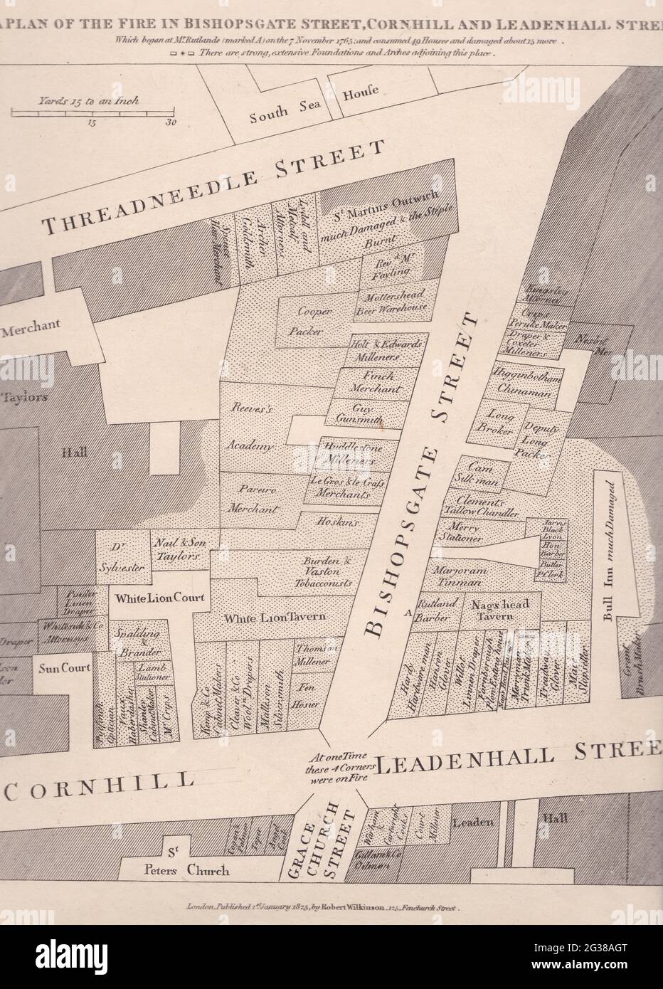 London street map 19th century hi-res stock photography and images - Alamy