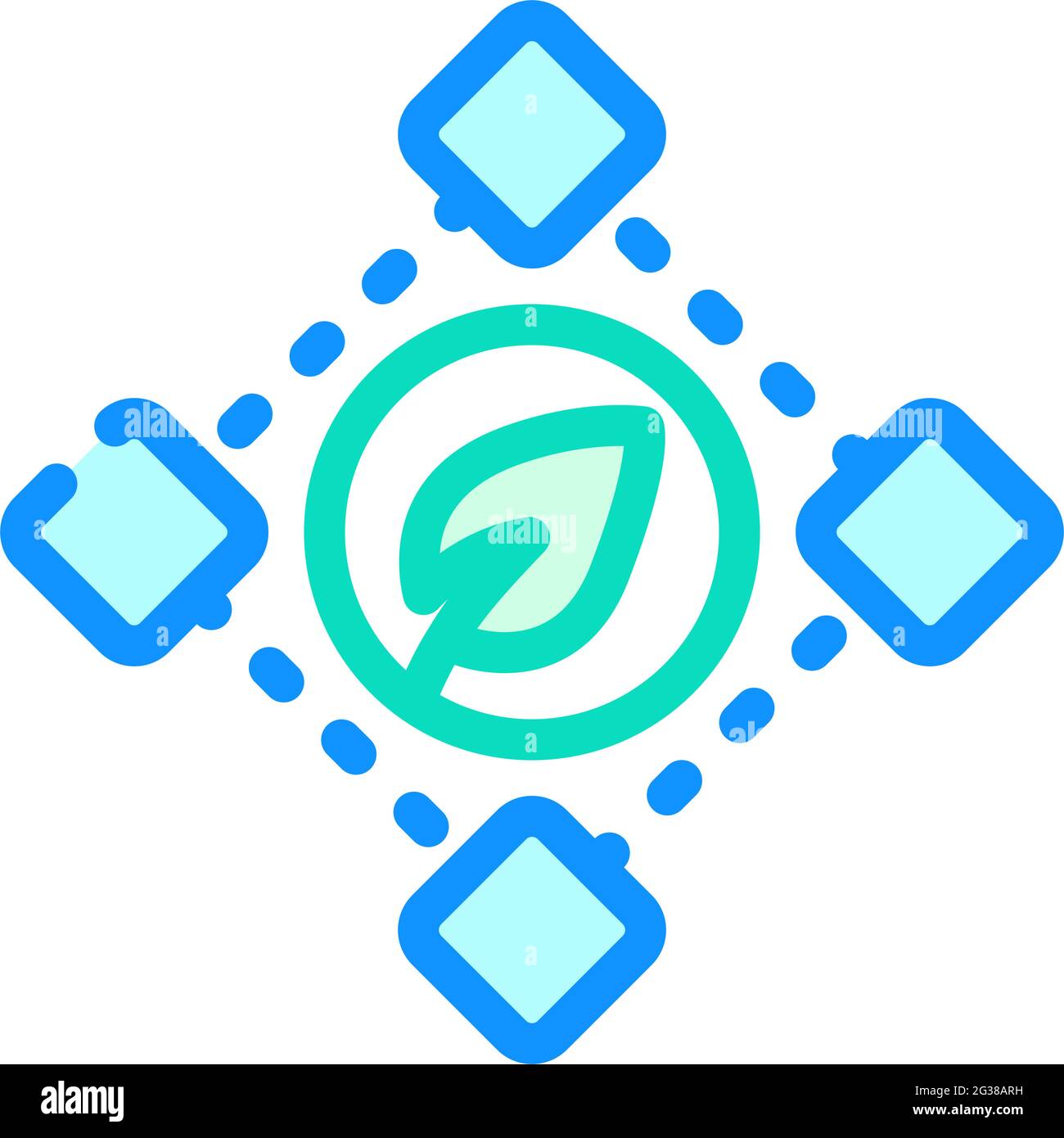 Chia cryptocurrency Stock Vector Images - Alamy