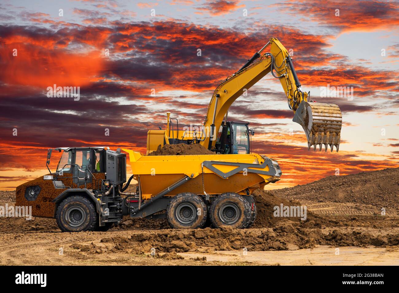 Earth mover hi-res stock photography and images - Alamy