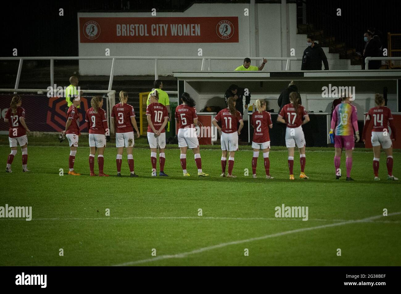 Bath, England 13 January 2021. FA Continental League Cup Quarter finals ...