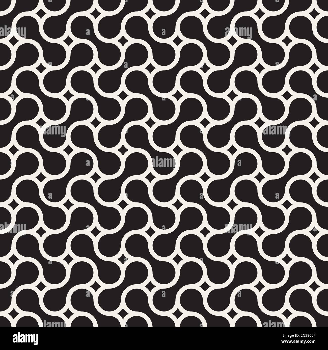 Vector seamless pattern. Modern stylish abstract texture. Repeating ...