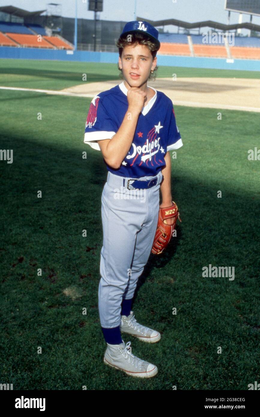 Corey Haim during Hollywood All-Star Baseball Game - August 29, 1987 at ...