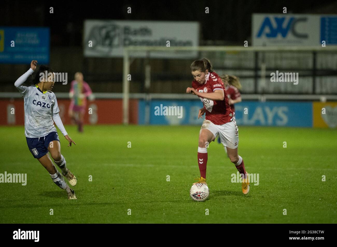 Bath, England 13 January 2021. FA Continental League Cup Quarter finals ...
