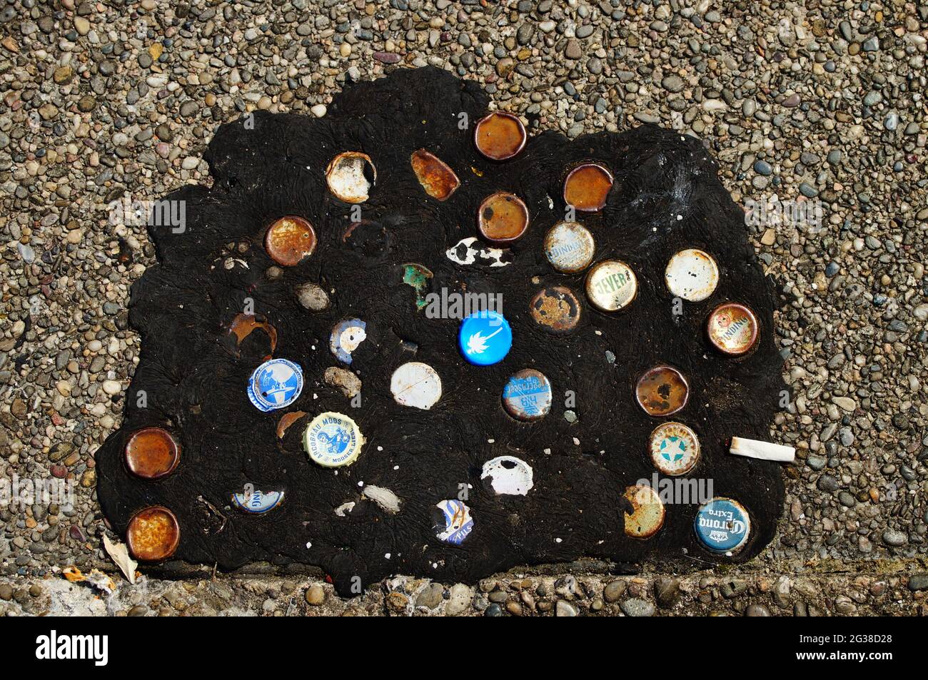FRANKFURT, GERMANY - Jun 10, 2021: The campus administration fills a ...