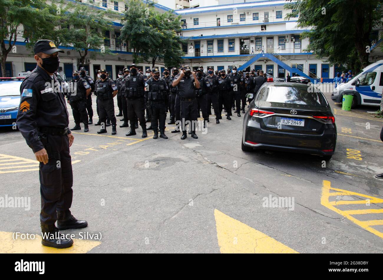 Rio De Janeiro, Brazil. 14th June, 2021. The Military Police of the ...