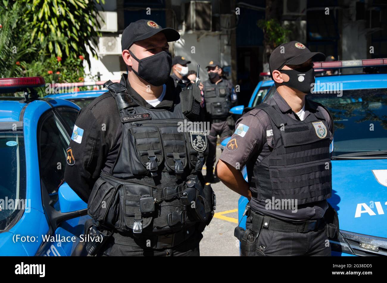Rio De Janeiro, Brazil. 14th June, 2021. The Military Police of the ...