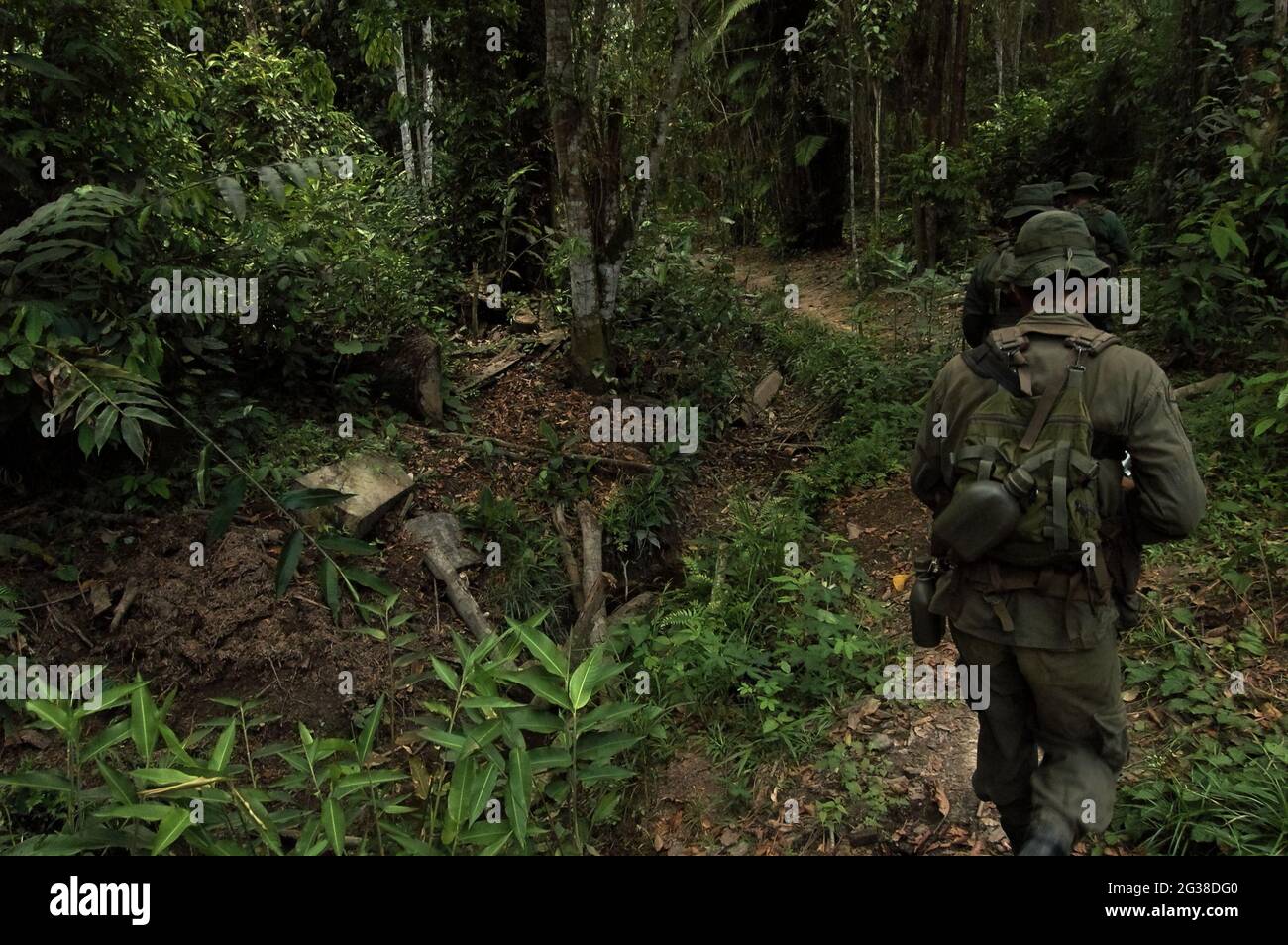 Military operations of the Venezuelan army to fight with the Colombian ...