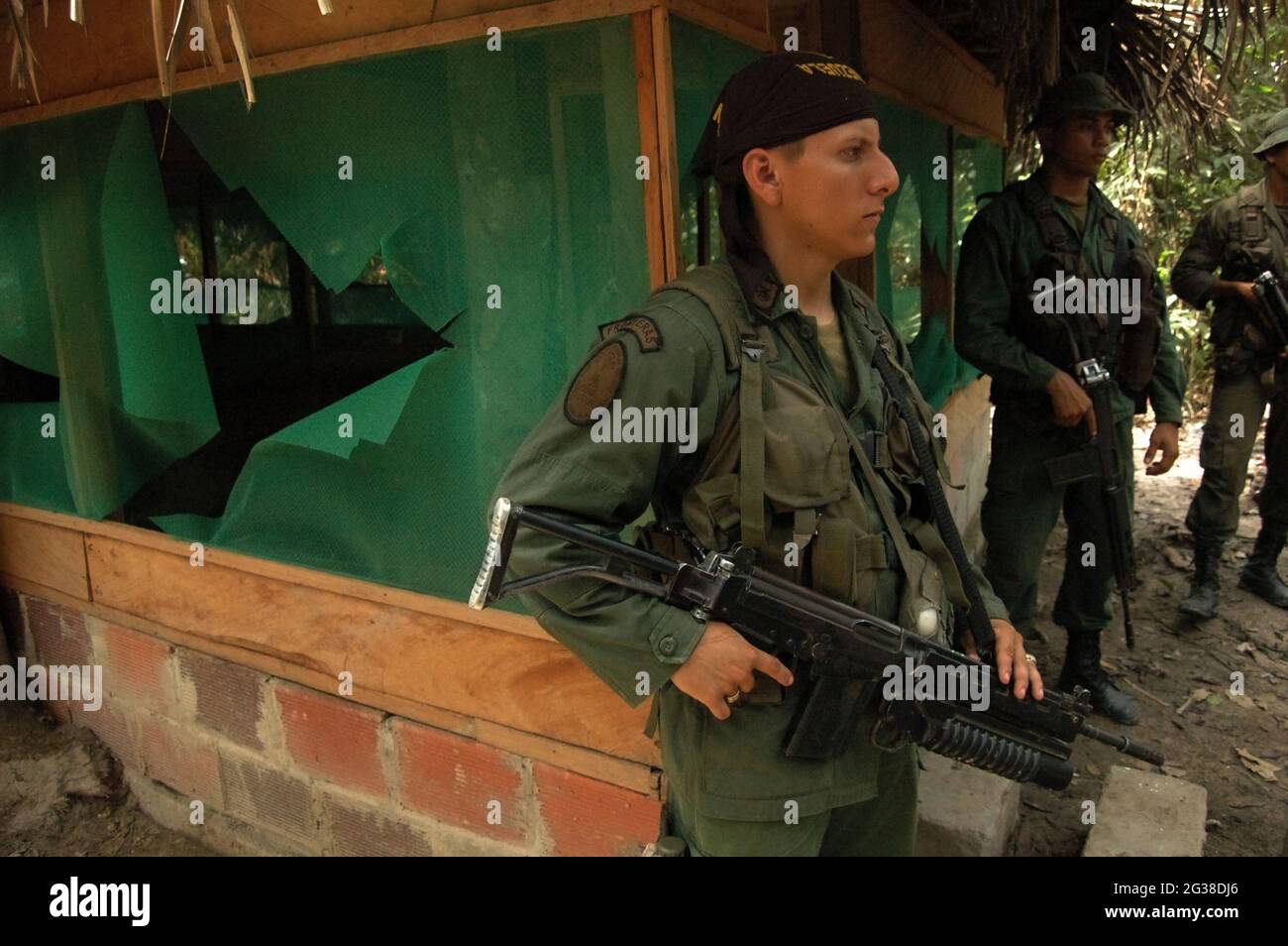 Military operations of the Venezuelan army to fight with the Colombian ...