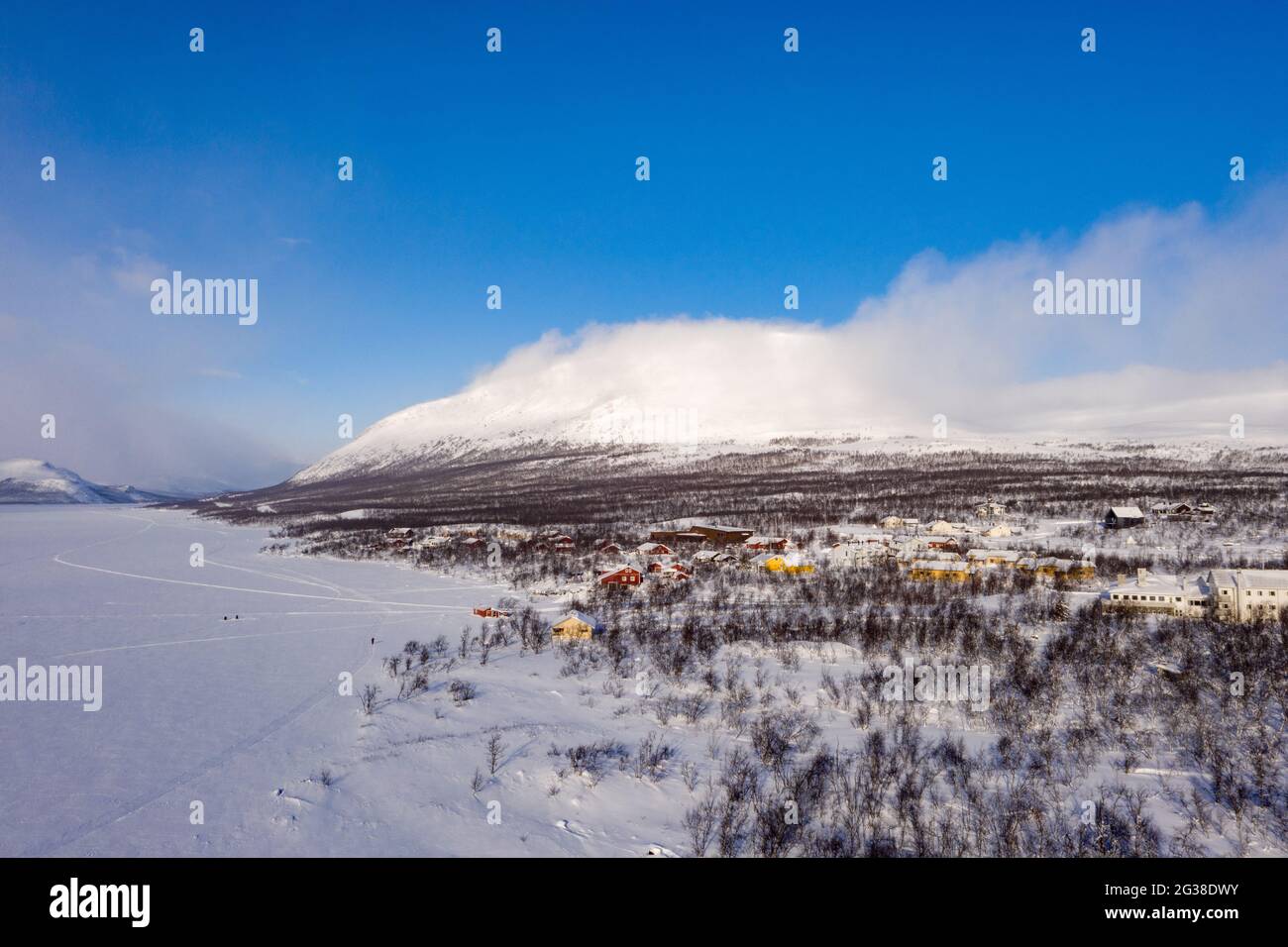 Arctic rising drone shot hi-res stock photography and images - Alamy