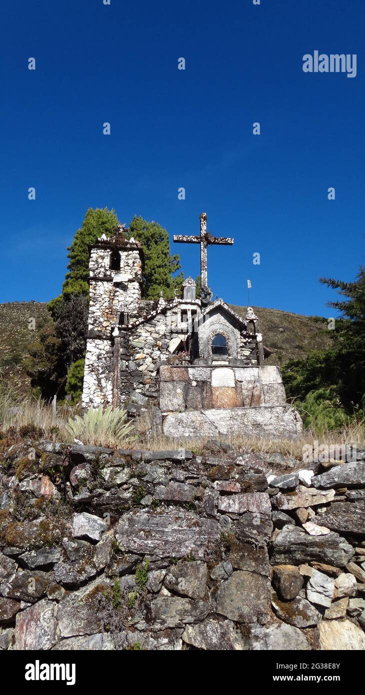 church made by stones Stock Photo - Alamy