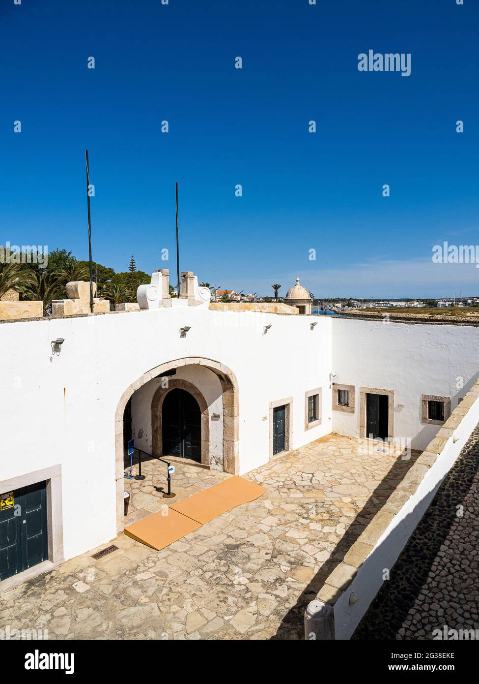 The old fort on the seafront in Lagos, Portugal Stock Photo - Alamy
