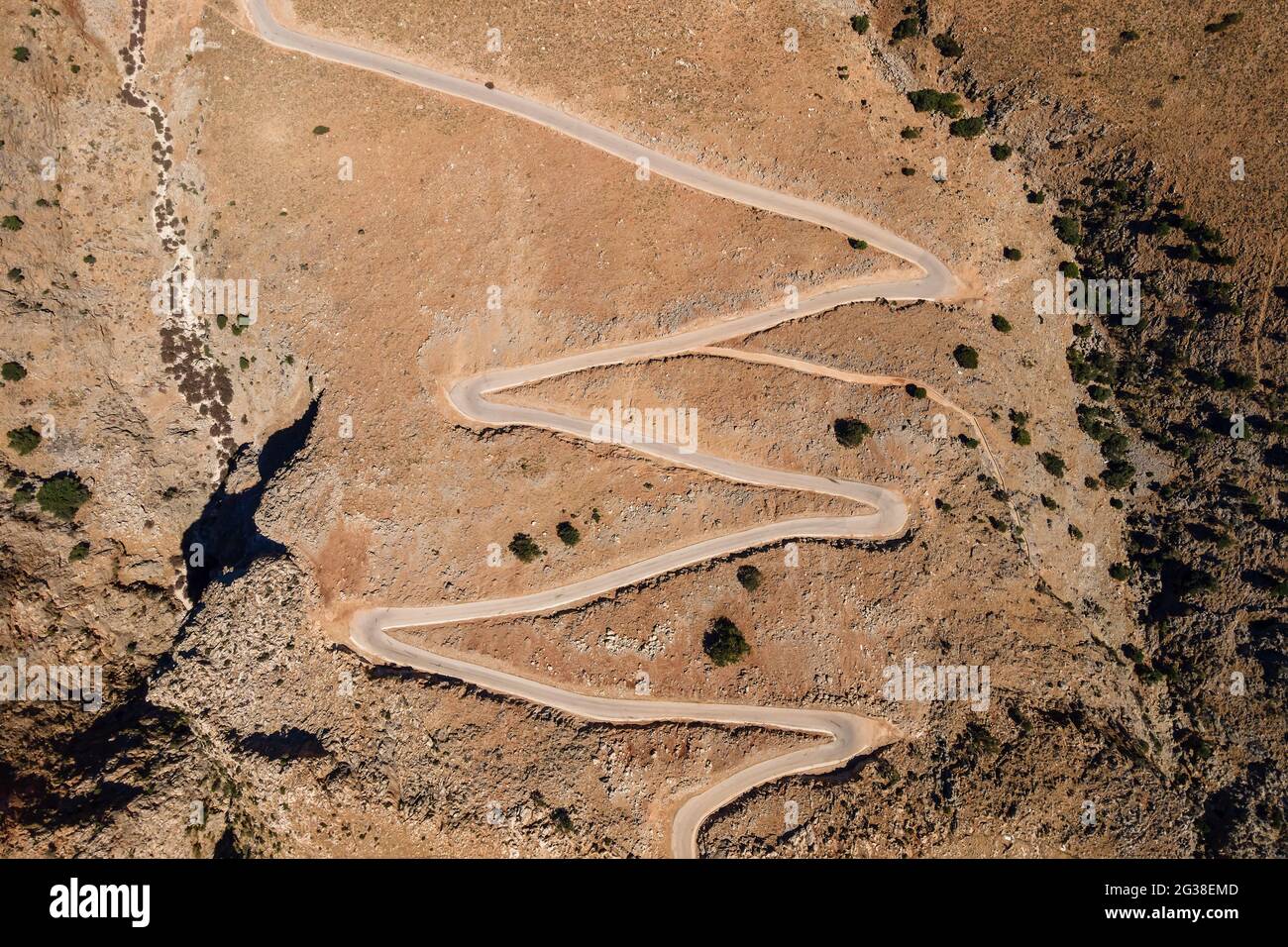 Crete aerial view road hi-res stock photography and images - Alamy