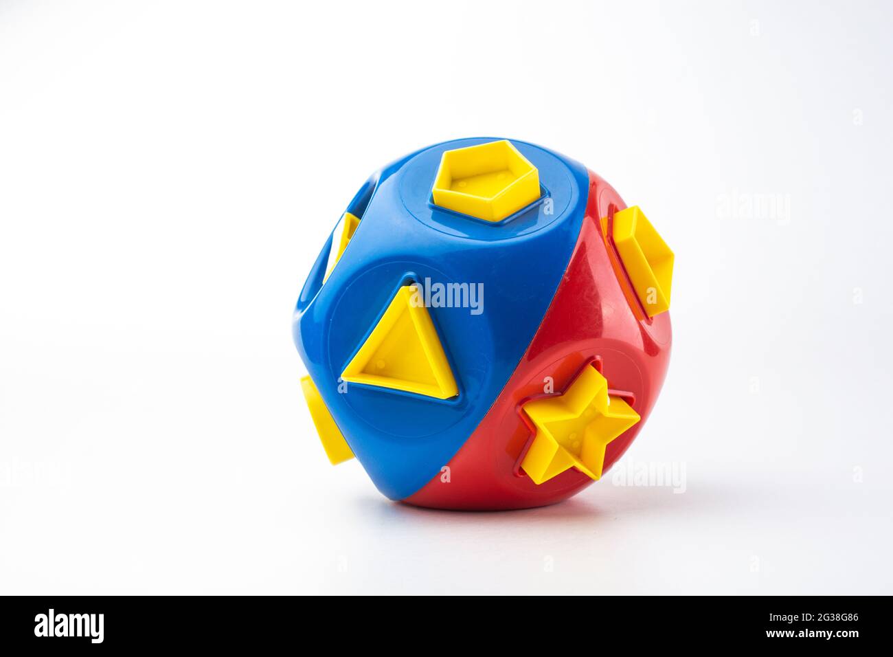 Baby Blocks Shape Sorter Toy Stock Photo - Alamy