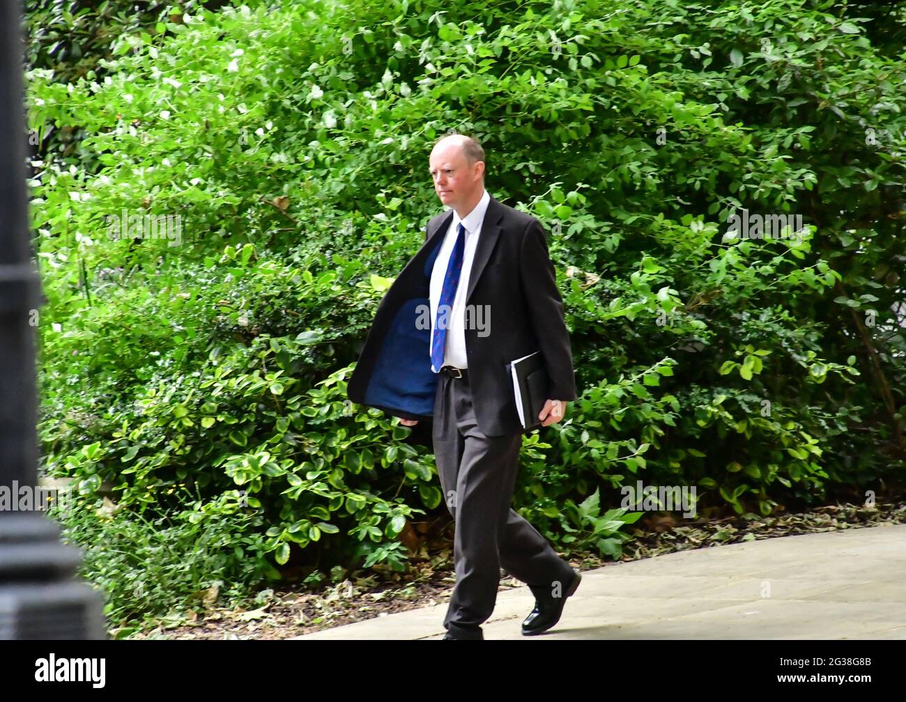 London, UK. 14th June, 2021. Chris Whitty attend 10 Downing street on ...