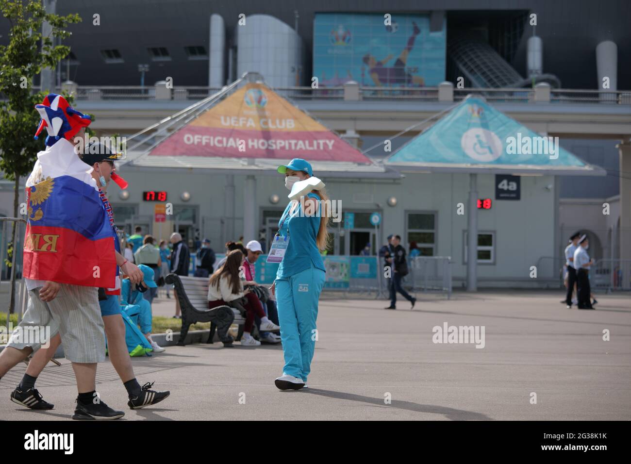 Slovakia fans football hi-res stock photography and images - Alamy