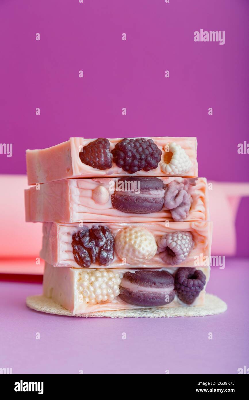 Handmade soap block hi-res stock photography and images - Alamy