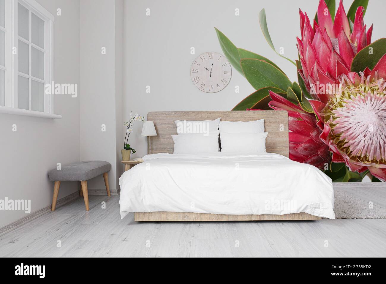 Exotic tropical wall mural hi-res stock photography and images - Alamy