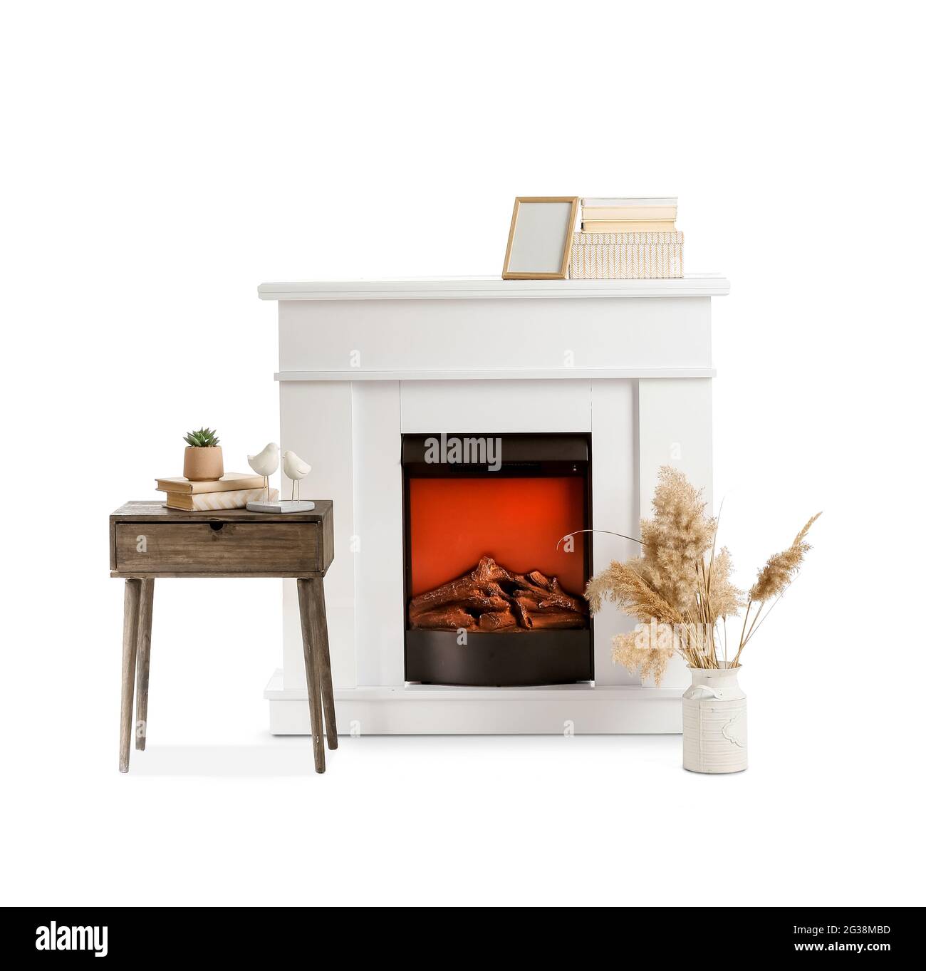Empty fireplace Cut Out Stock Images & Pictures - Alamy