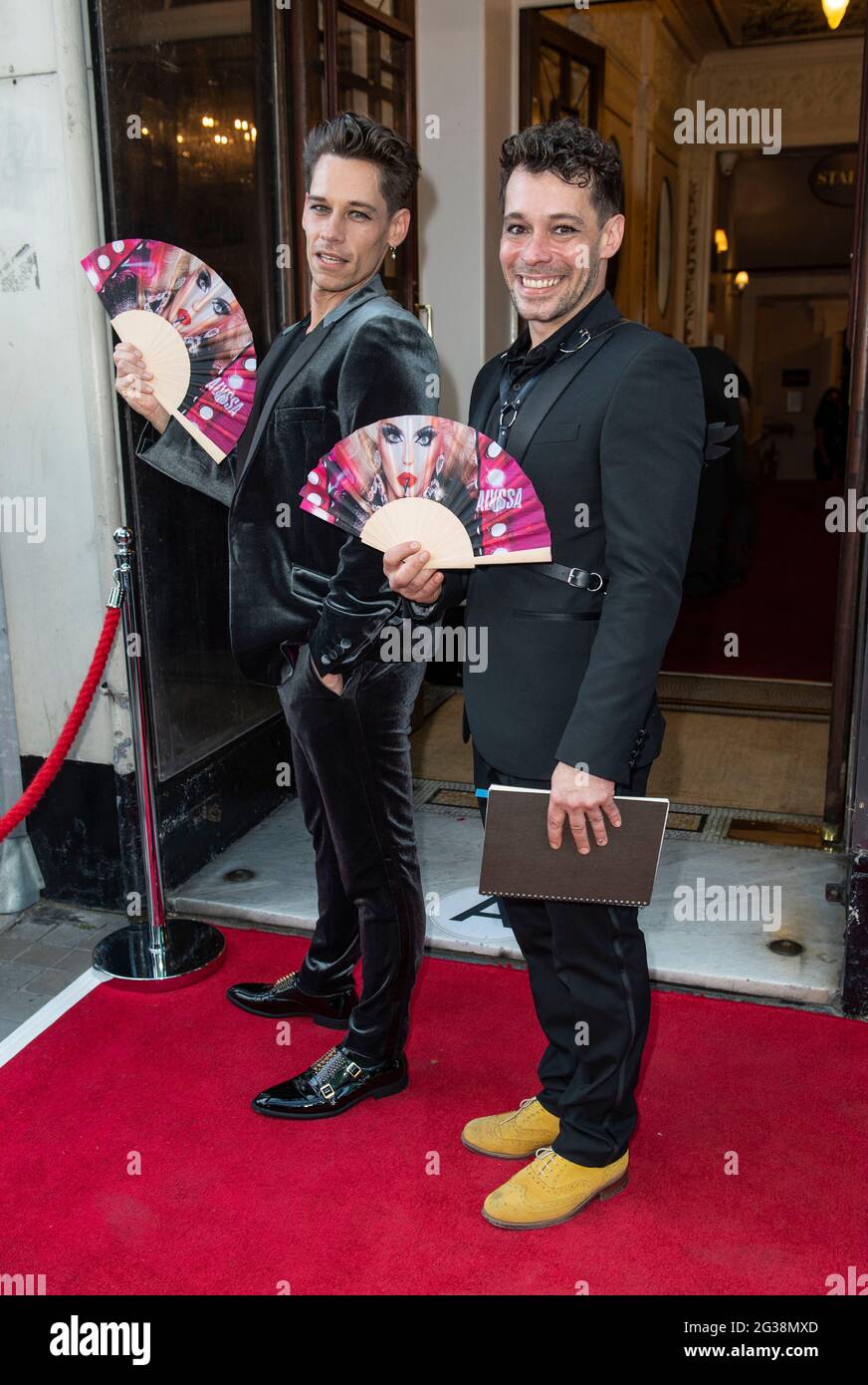 London, UK. Louis Noll and Spencer Noll at the ÒAlyssa Memoirs of a ...