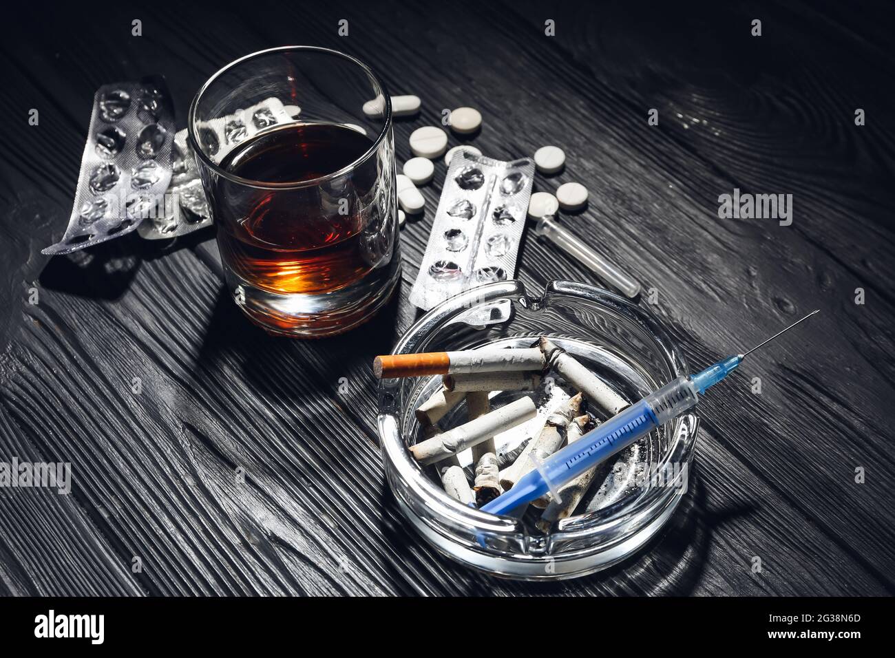 Medications cigarettes hi-res stock photography and images - Alamy