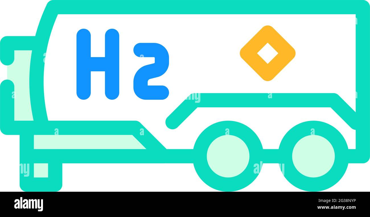 tank hydrogen color icon vector illustration Stock Vector Image & Art ...