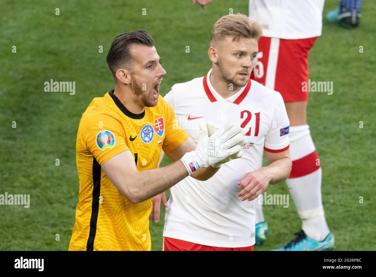 SAINT PETERSBURG, RUSSIA - JUNE 14: Kamil Jóźwiak of Poland and ...