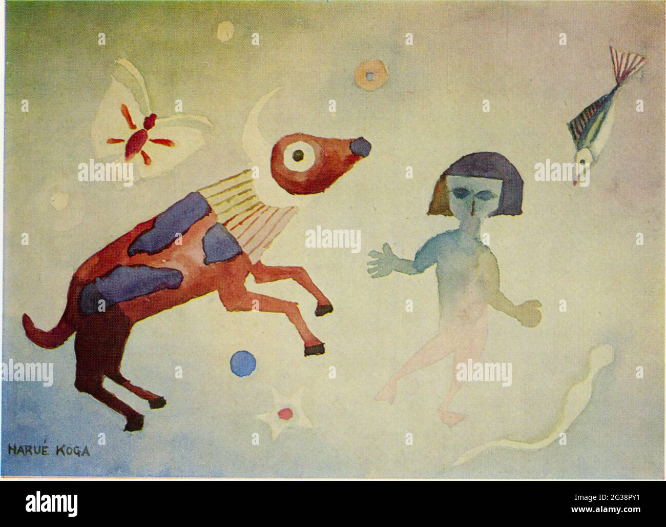 Harue Koga artwork entitled Existing There - 1933 Stock Photo - Alamy