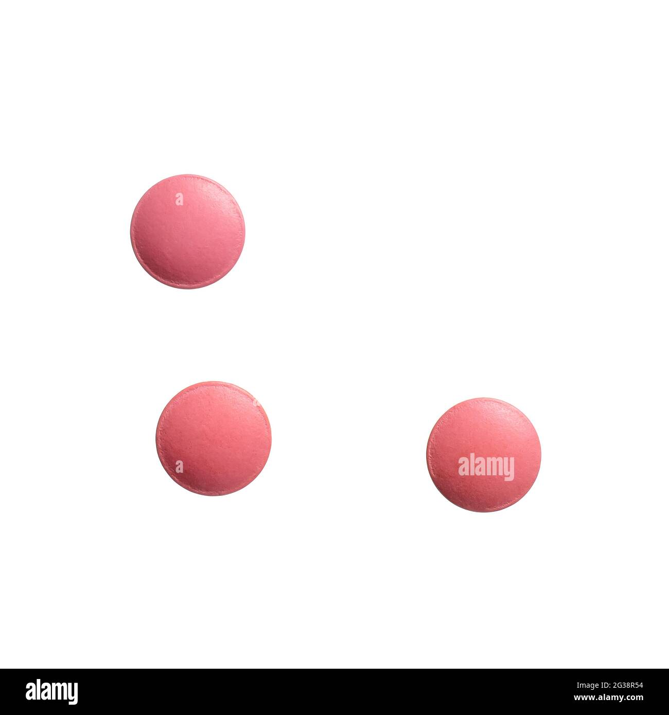 Color pills on white background Stock Photo - Alamy
