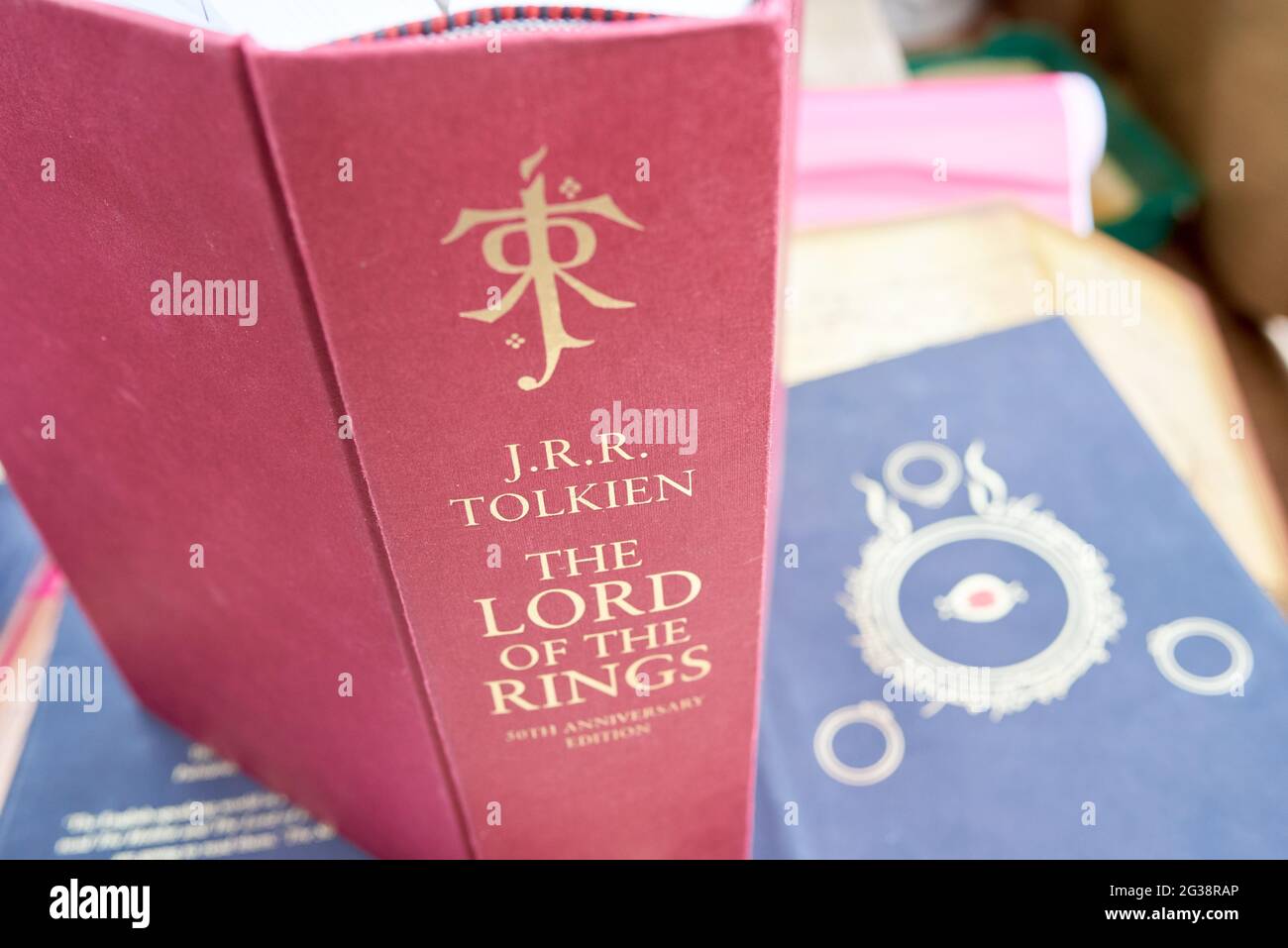 Astrakhan, Russia - 06.24.2020: The Book of The Lord of the Rings in ...