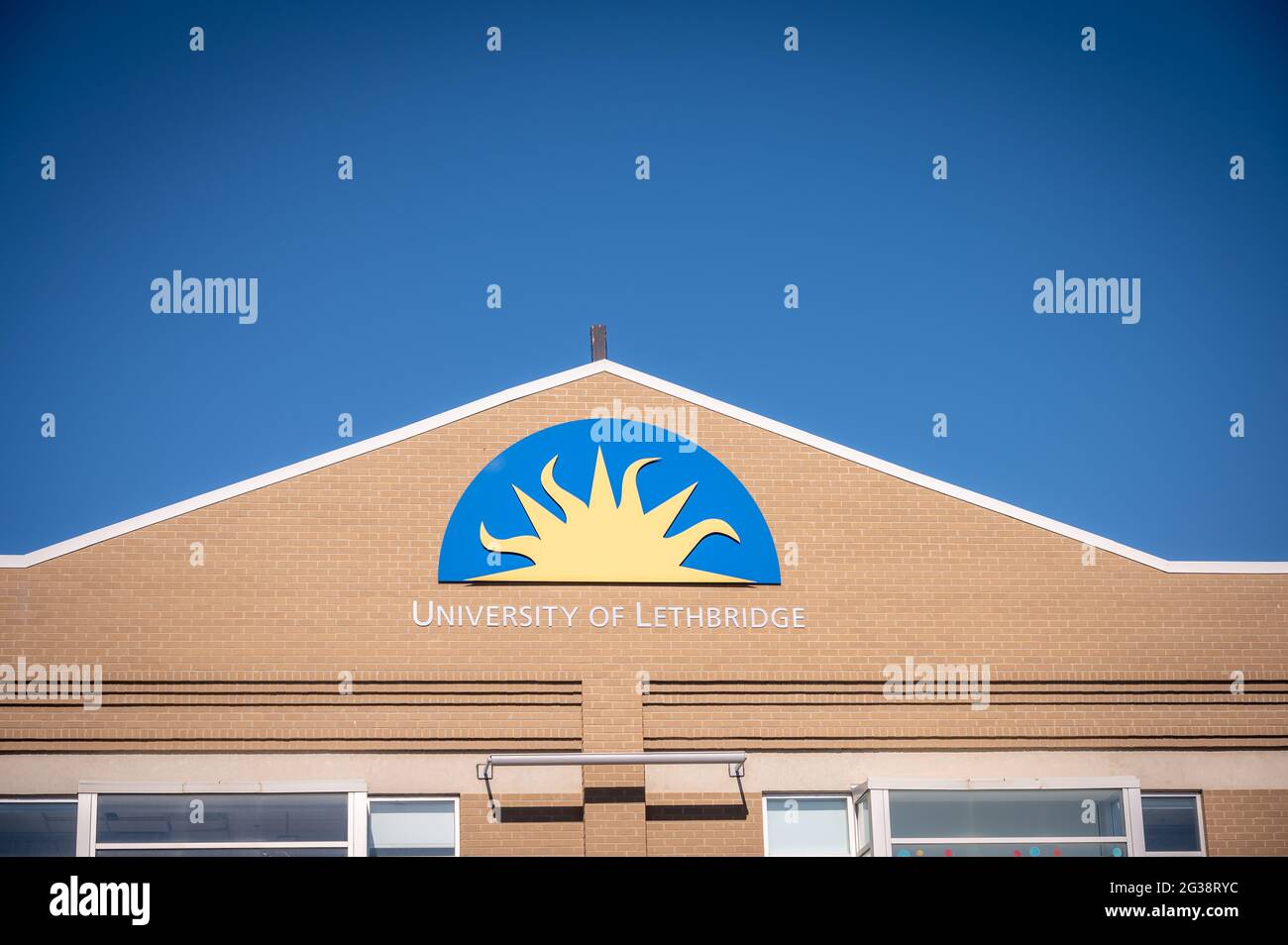 Lethbridge, Alberta - June 13, 2021: Logo on a building at the ...