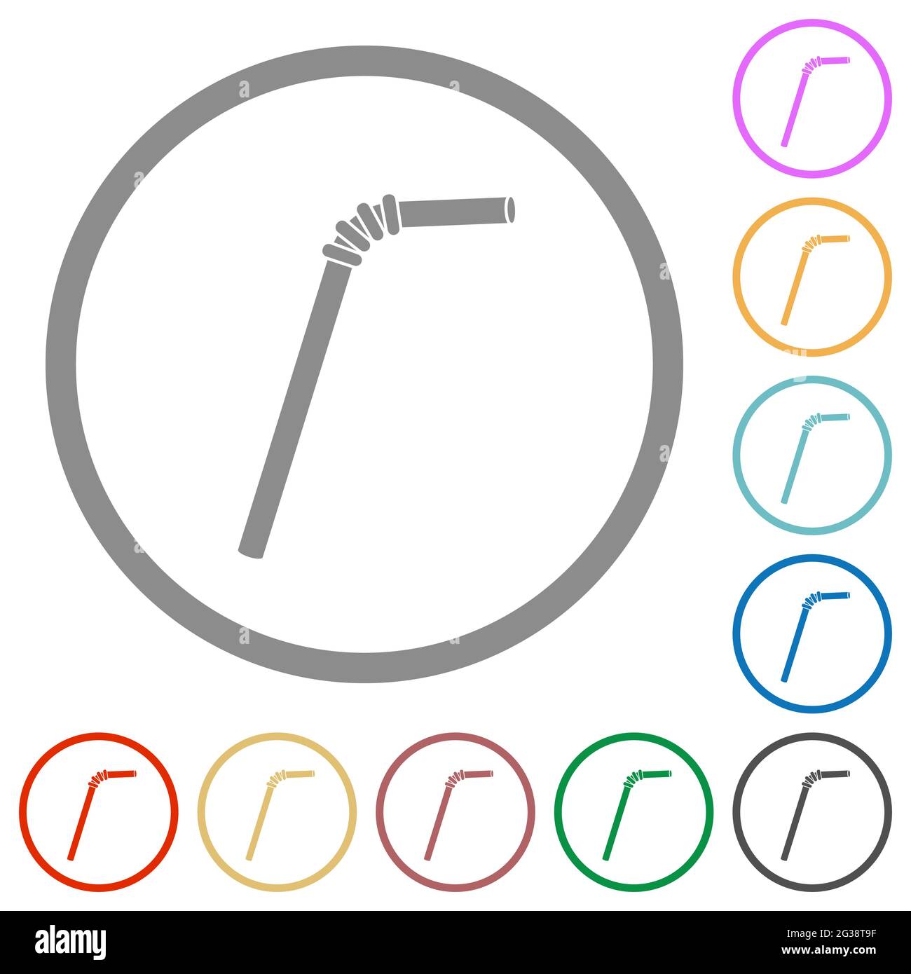 Straw frames Stock Vector Images - Alamy