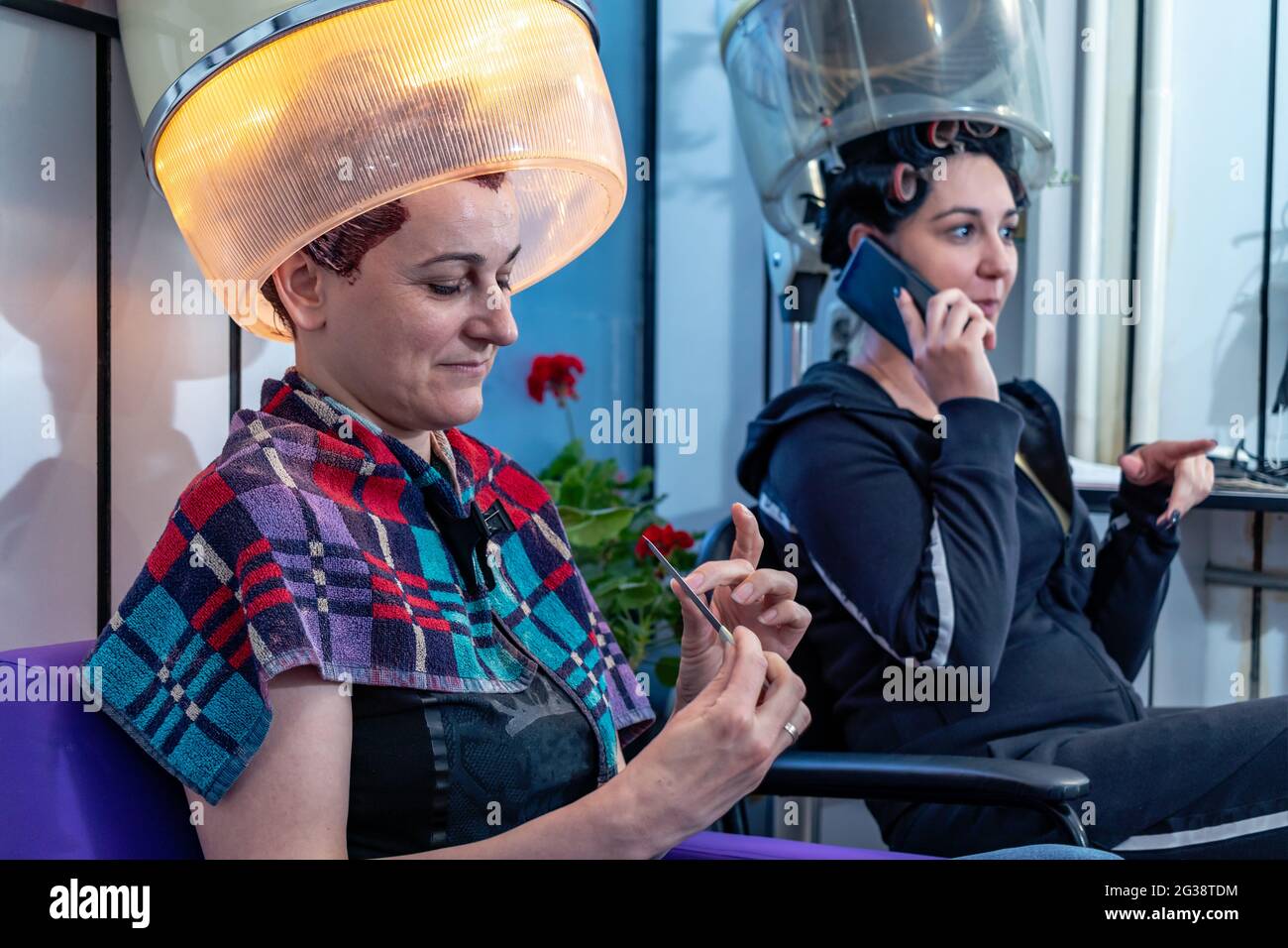 Vintage Retro Beauty Parlor