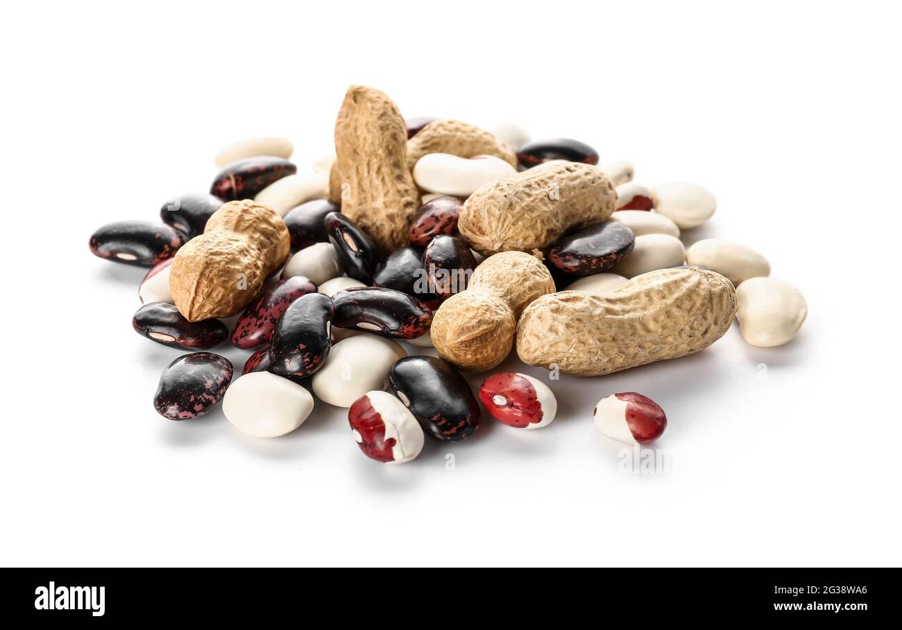 Various dried legumes on Cut Out Stock Images & Pictures - Alamy