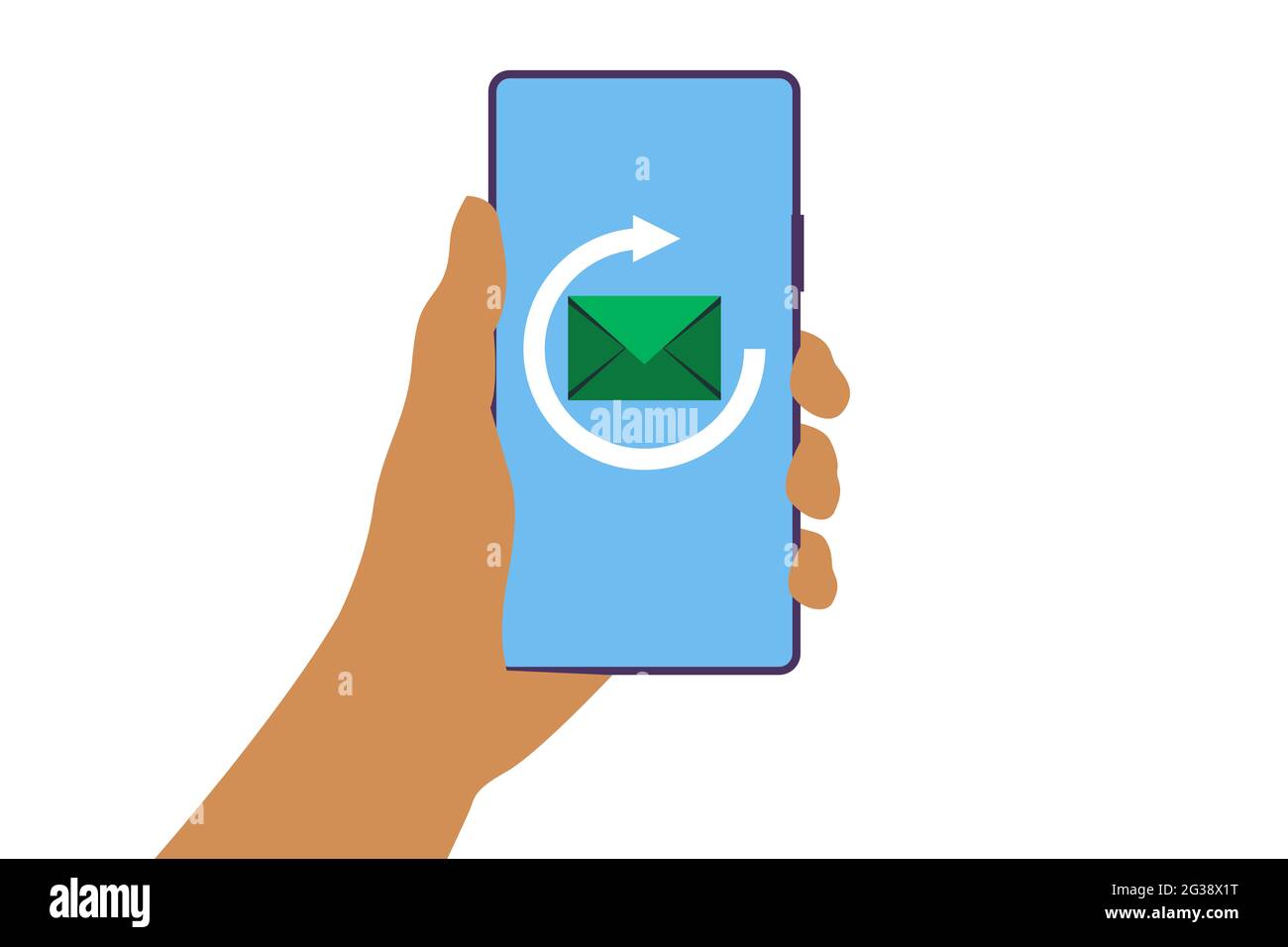 Person using digital interface Cut Out Stock Images & Pictures - Alamy