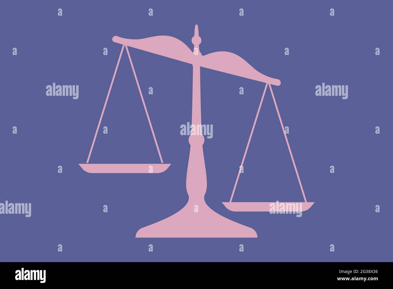 Balance on scale Stock Vector Images - Alamy