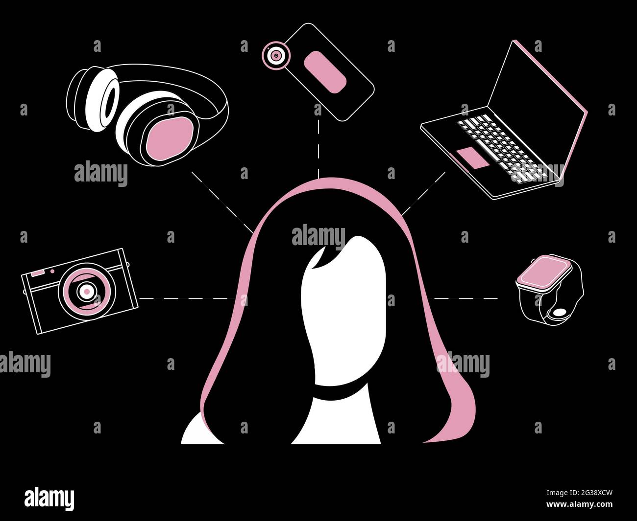 Objects modern art Stock Vector Images - Alamy